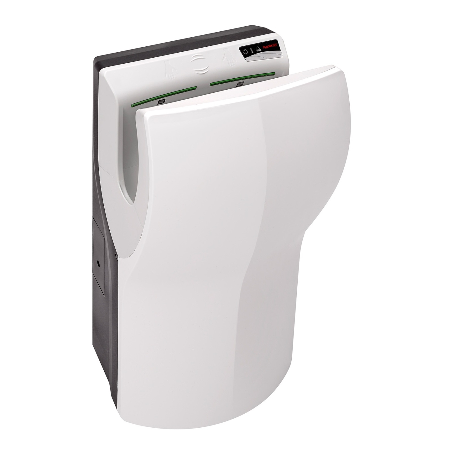 Hygoflow sèche-mains électrique (Hands-in), blanc | hygolet.ch