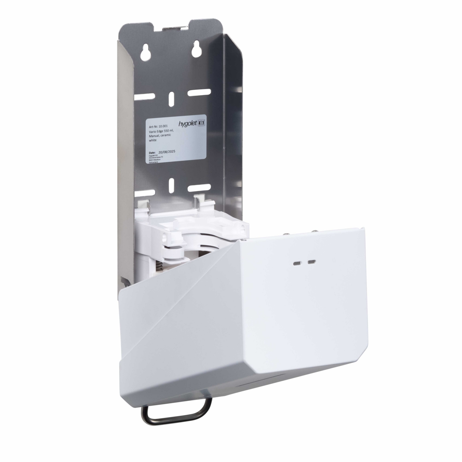 Vario Edge 550 ml, Manual für Kartuschen, ceramic white | hygolet.ch